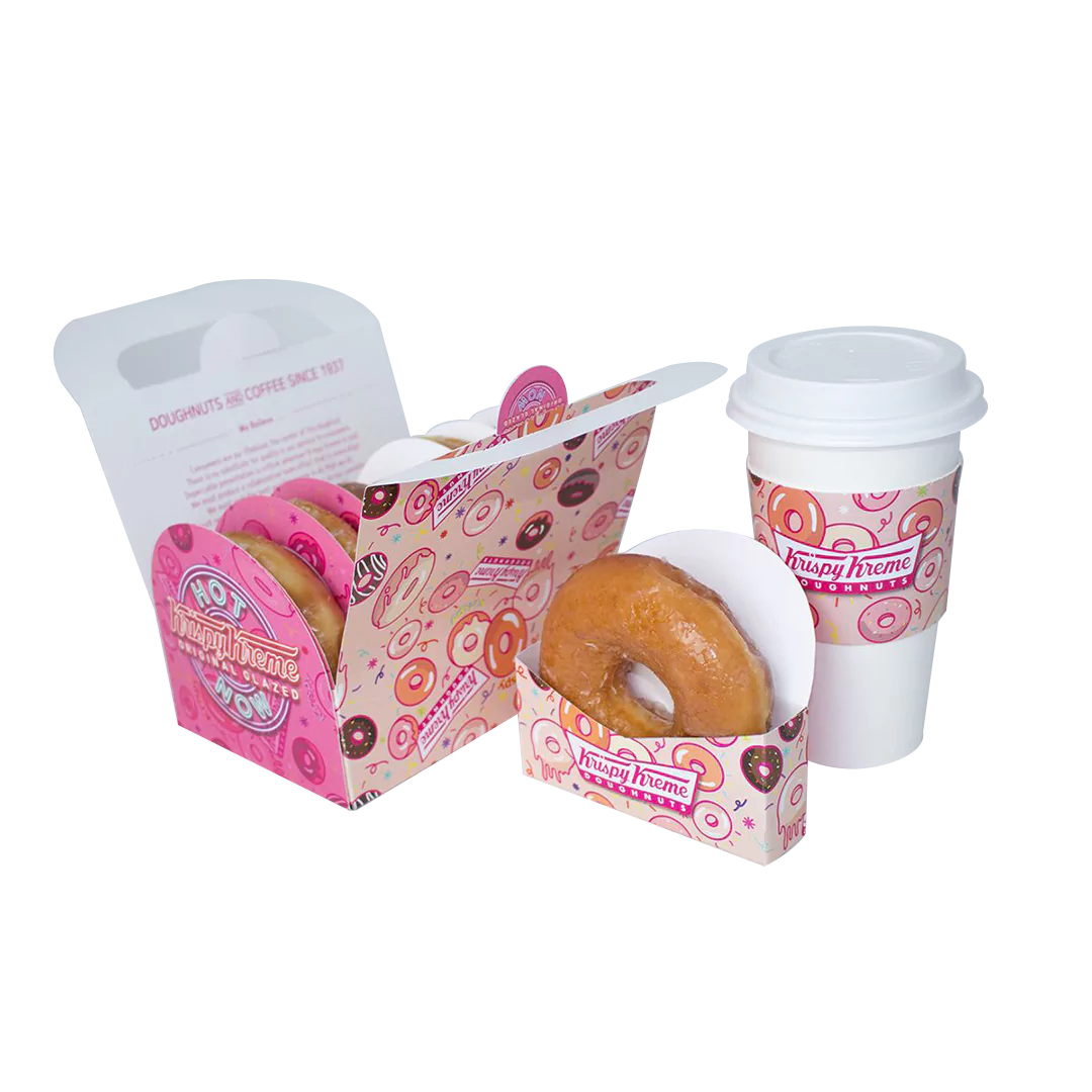Donut Boxes | Custom Portions Doughnut Packaging | TPB UK